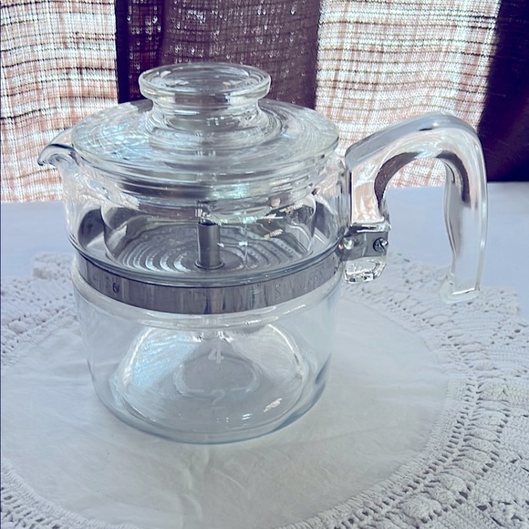 Pyrex Kitchen Vintage Pyrex 7754b Glass Percolator 4 Cup Coffee Pot
